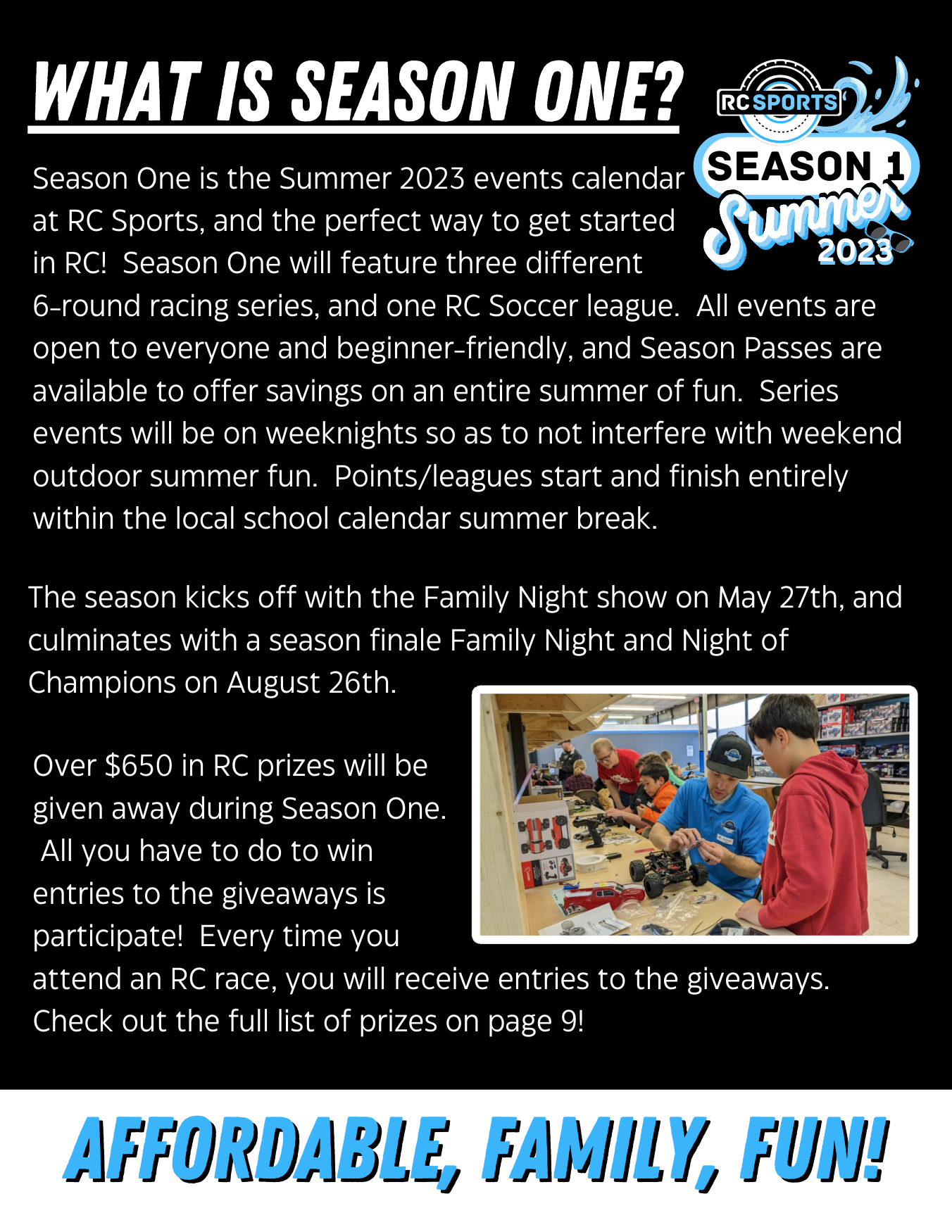 Season One (Summer 2023) - RC Sports